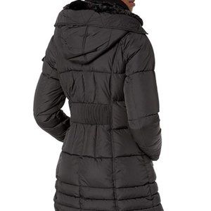 HFX | Jackets & Coats | New Hfx Womens 34 Puffer With Full Faux Fur ...